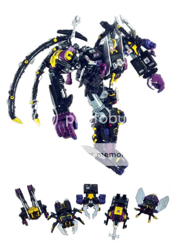 TRANSFORMERS CUSTOM PESTILENCE/ INSECTICON COMBINER/ LED's by COLOSAL ...